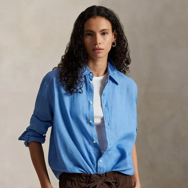Ralph Lauren Oversize Fit Linen Shirt