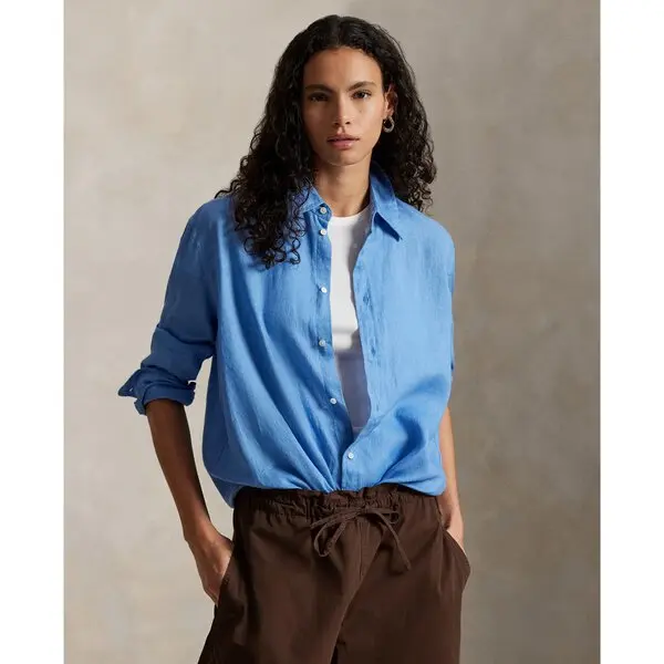 Ralph Lauren Oversize Fit Linen Shirt