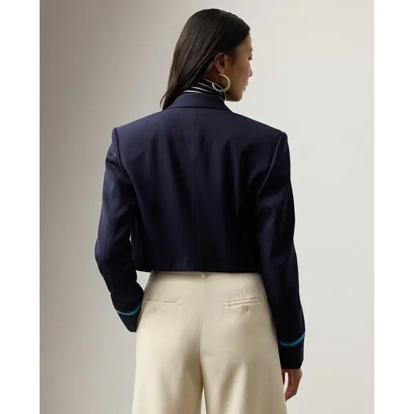 Ralph Lauren Nell Wool-blend Gabardine Jacket