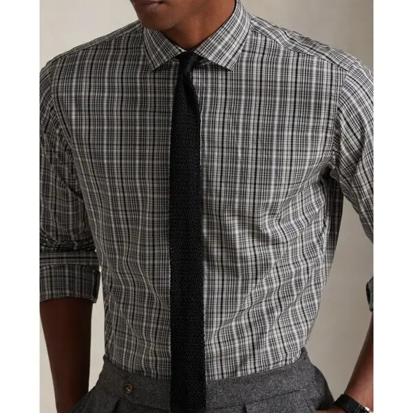 Ralph Lauren Custom Fit Plaid Poplin Shirt