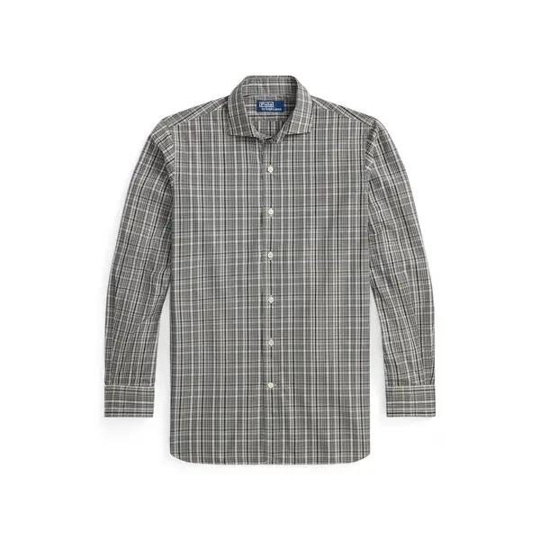 Ralph Lauren Custom Fit Plaid Poplin Shirt
