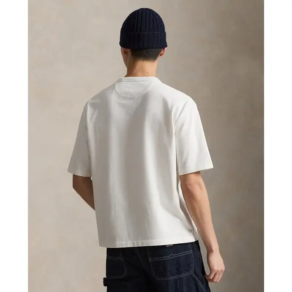 Ralph Lauren Relaxed Fit Jersey Crewneck T-shirt - White