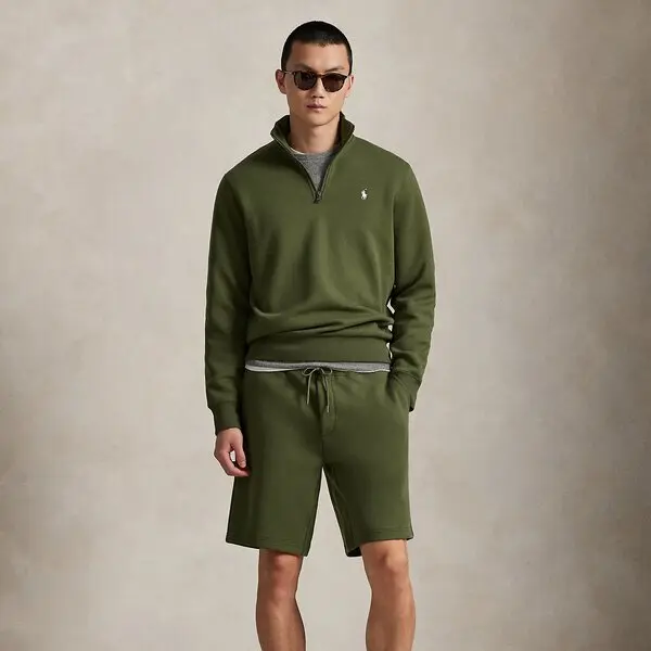 Ralph Lauren 9-inch Double-knit Short - Supply Olive