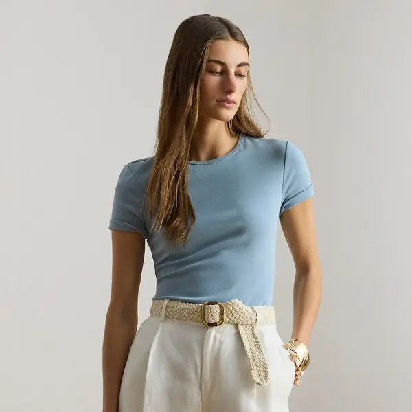 Ralph Lauren Stretch Cotton Tee - Blue Note