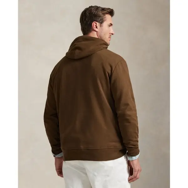 Ralph Lauren Rl Fleece Western-logo Hoodie - York Brown