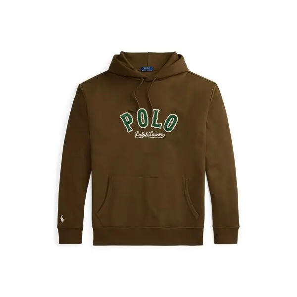 Ralph Lauren Rl Fleece Western-logo Hoodie - York Brown
