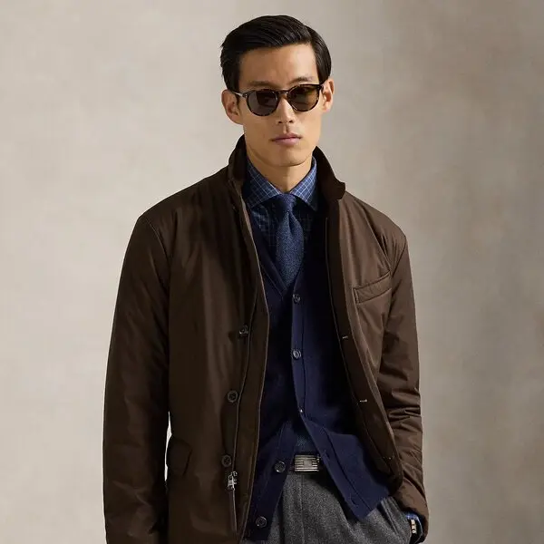 Ralph Lauren The Abotton Gabardine Jacket - Dark Beech