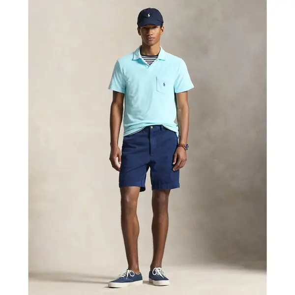 Ralph Lauren Terry Polo Shirt - Soft Aqua