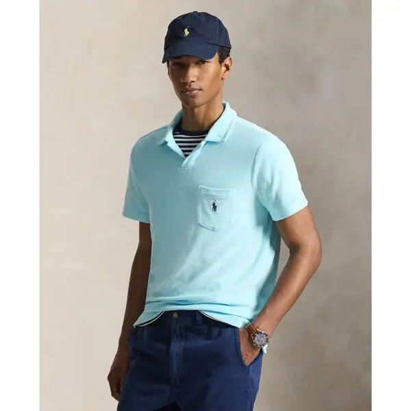 Ralph Lauren Terry Polo Shirt - Soft Aqua
