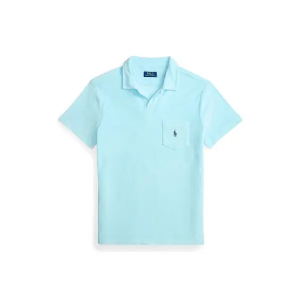 Ralph Lauren Terry Polo Shirt - Soft Aqua