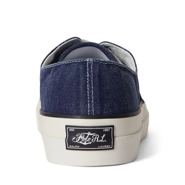 Ralph Lauren Keaton Canvas Sneakers - Navy