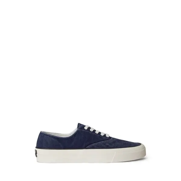 Ralph Lauren Keaton Canvas Sneakers - Navy