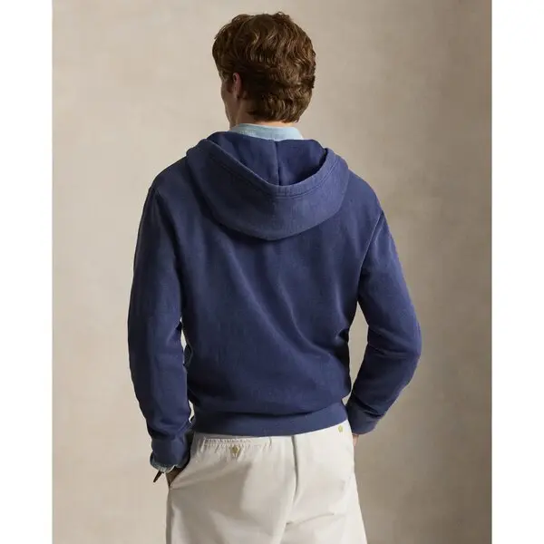 Ralph Lauren Fleece Full-zip Hoodie - Dark Cobalt