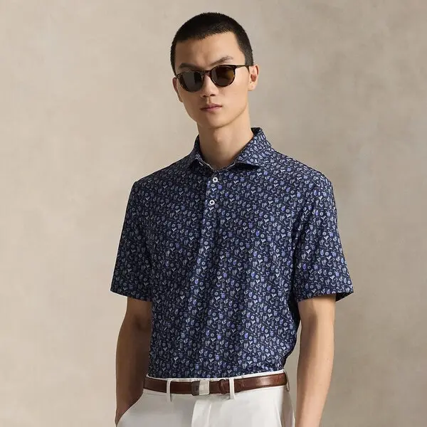 Ralph Lauren Classic Fit Performance Polo Shirt - Refined Navy