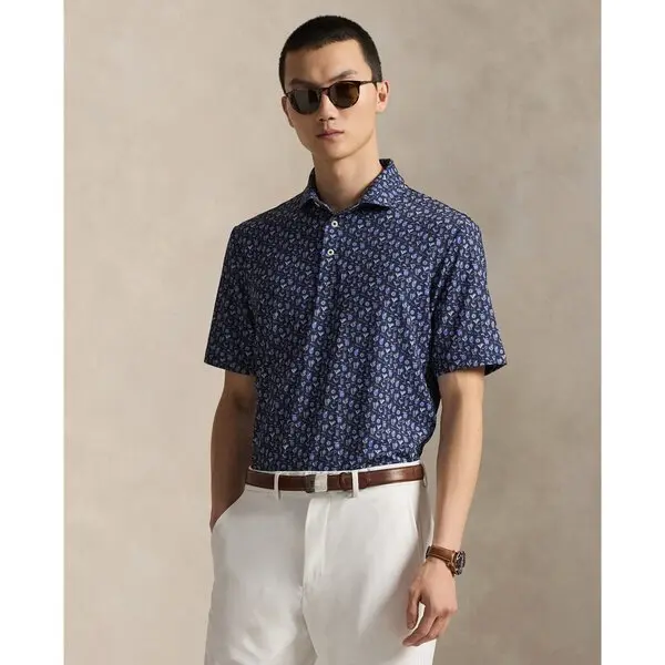 Ralph Lauren Classic Fit Performance Polo Shirt - Refined Navy