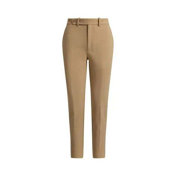 Ralph Lauren Stretch-cotton Blend Slim Pants - Classic Camel