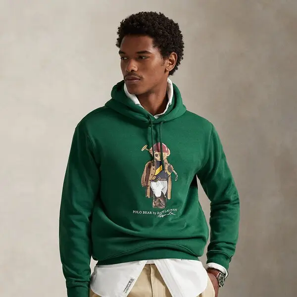 Ralph Lauren Polo Bear Fleece Hoodie - New Forest Society Bear