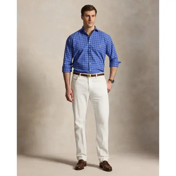 Ralph Lauren Plaid Oxford Shirt - Blue Multi