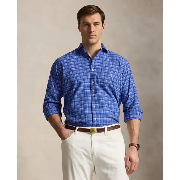 Ralph Lauren Plaid Oxford Shirt - Blue Multi