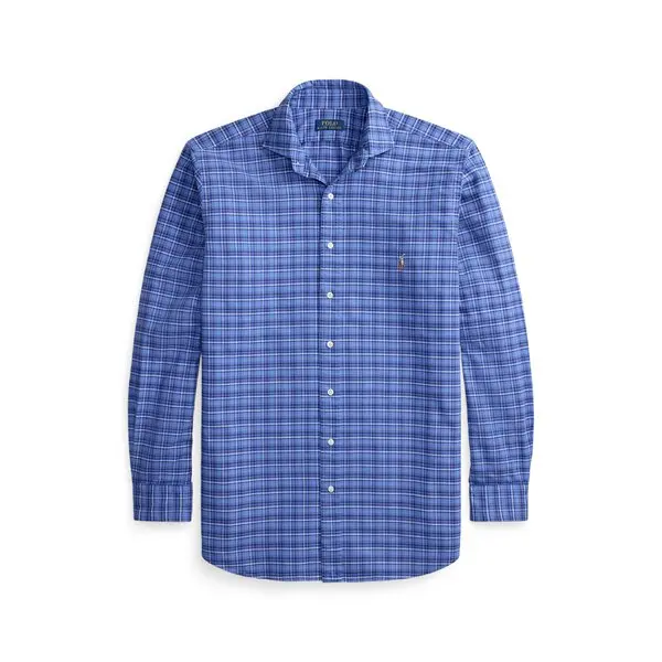 Ralph Lauren Plaid Oxford Shirt - Blue Multi