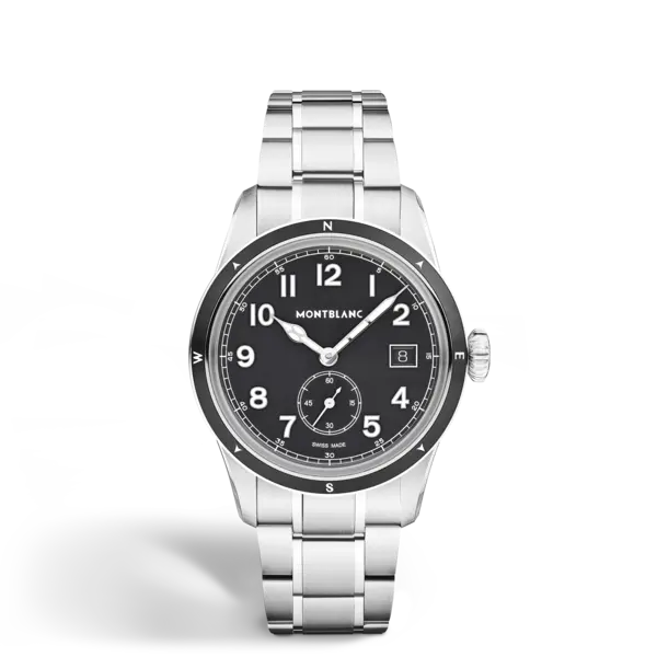 Montblanc 1858 Small Second 0 Oxygen Watch - Black