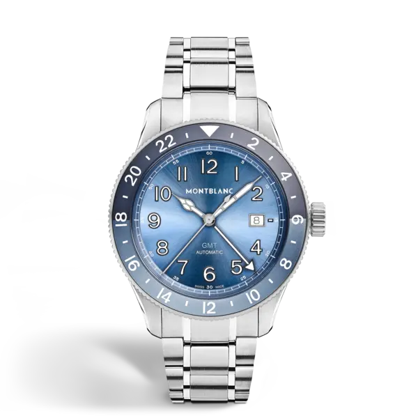 Montblanc 1858 Gmt 0 Oxygen - Blue