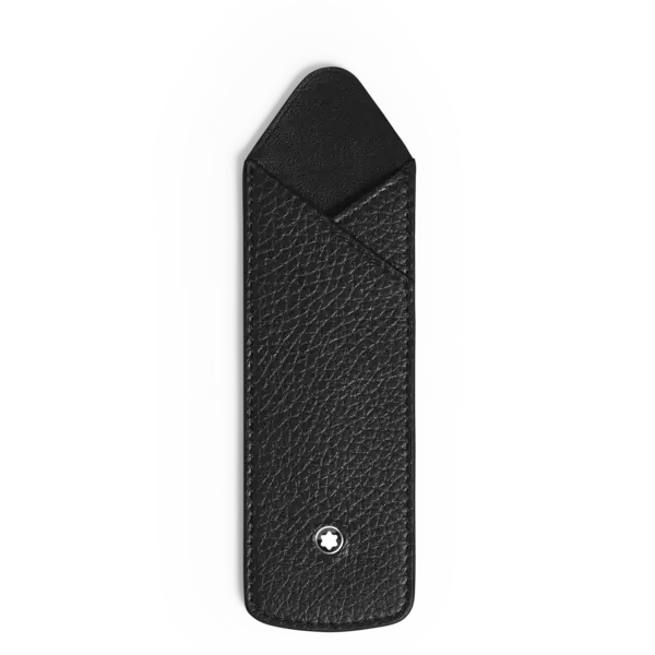 Montblanc 1pen Sleeve In Grain - Black