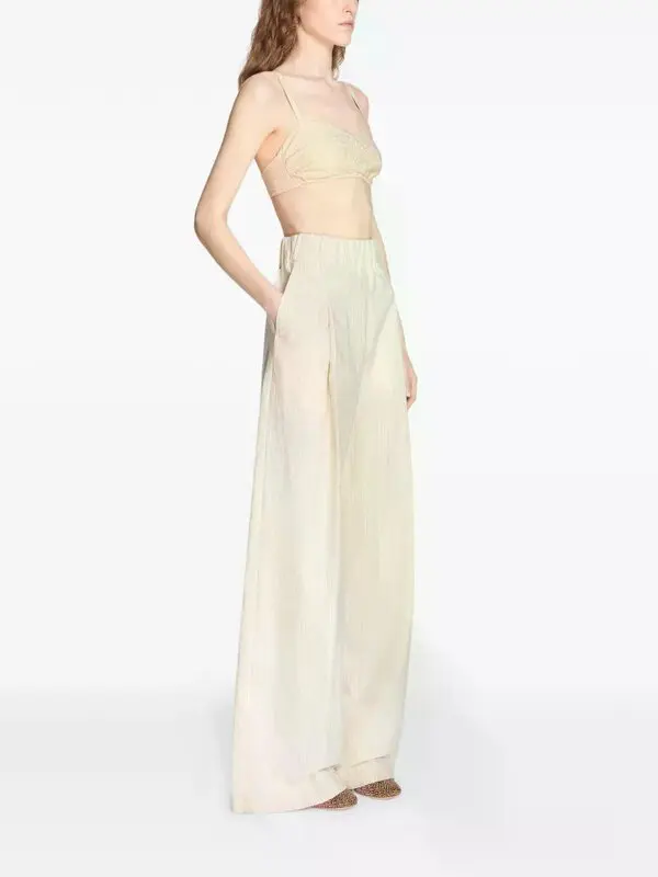 Dries Van Noten Pleated Wide Leg Pants
