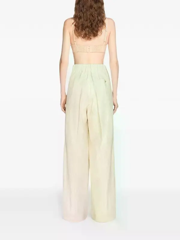 Dries Van Noten Pleated Wide Leg Pants