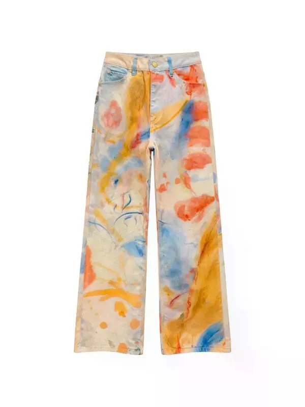 Ulla Johnson Willow Button Jeans - Neutrals