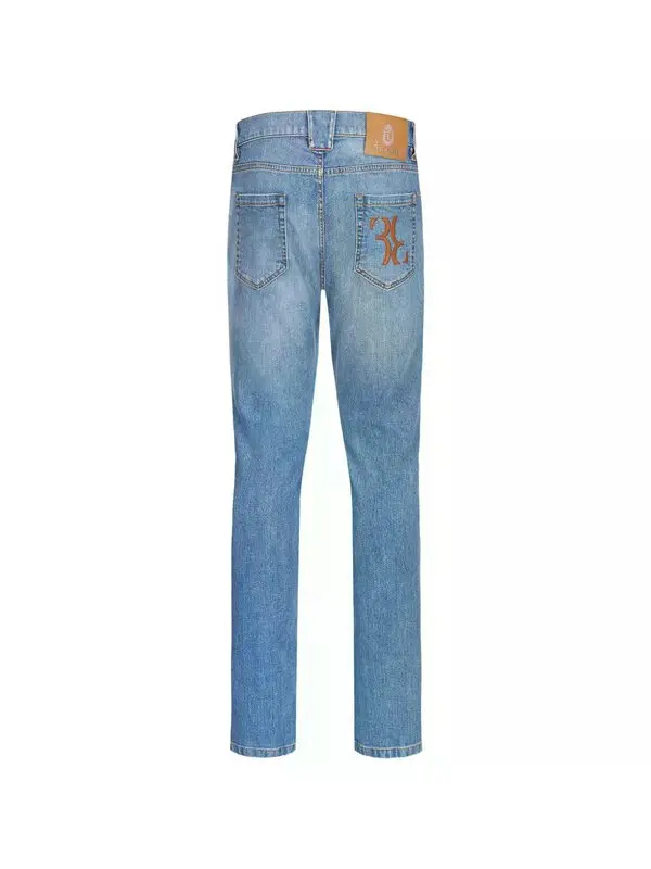 BILLIONAIRE Belt-loops Jeans - Blue