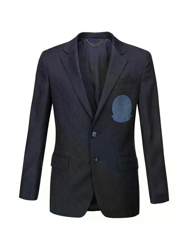 BILLIONAIRE Mitchell Jacquard Piping Blazer