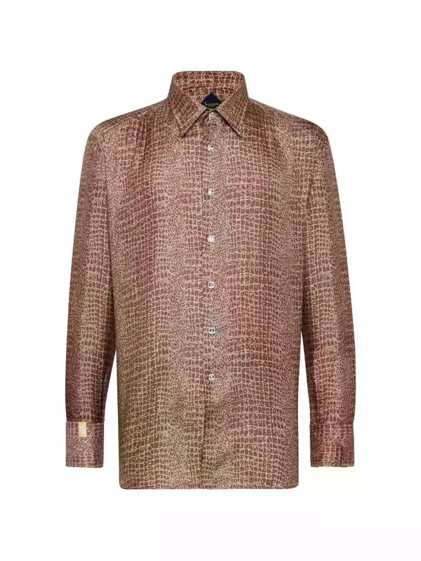 BILLIONAIRE Patterned Shirt