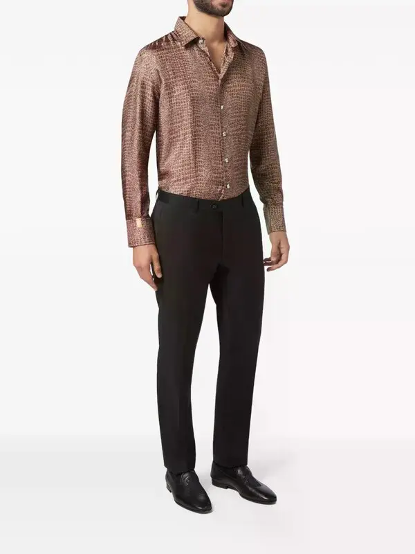 BILLIONAIRE Patterned Shirt