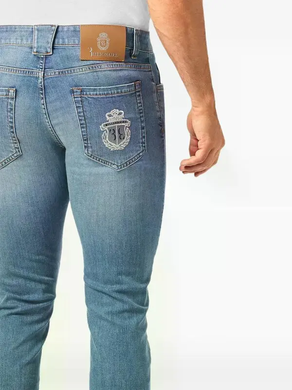 BILLIONAIRE Logo Jeans - Blue