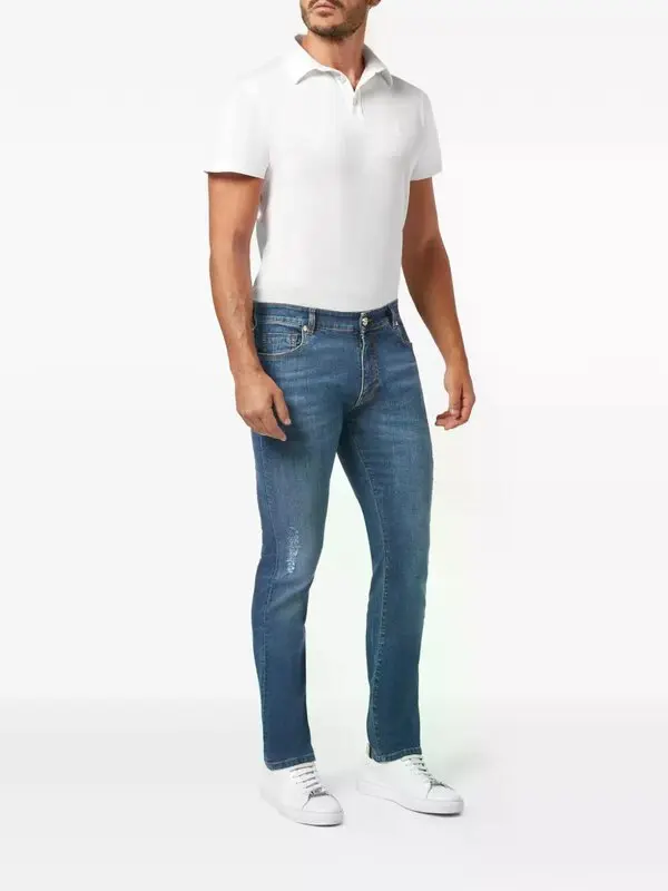 BILLIONAIRE Five-pocket Jeans With Logo Detail