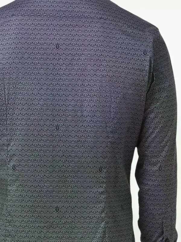 BILLIONAIRE Lion-print Button Shirt