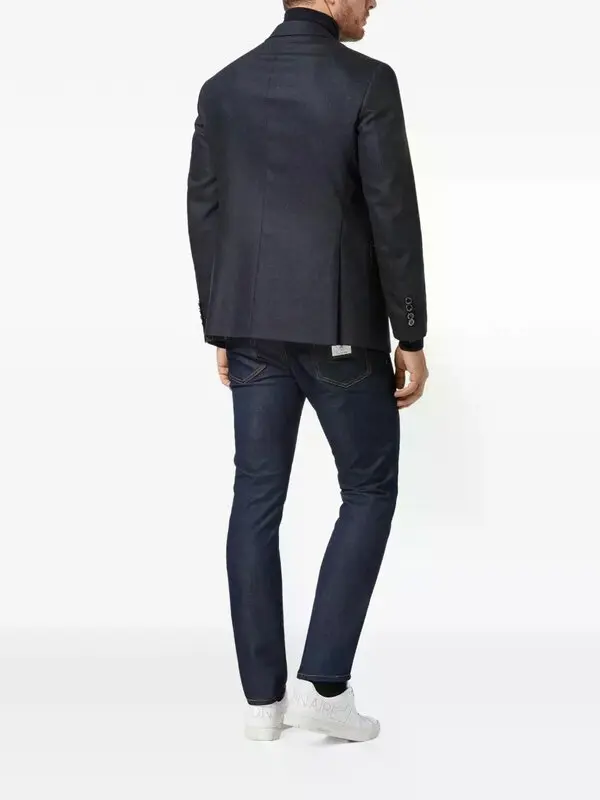 BILLIONAIRE Logo-detail Blazer