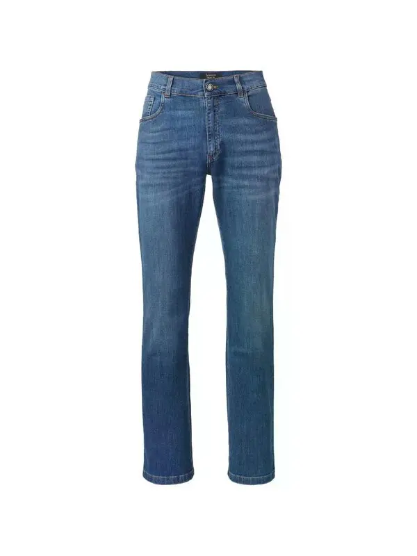 BILLIONAIRE Button Detailed Jeans - Blue