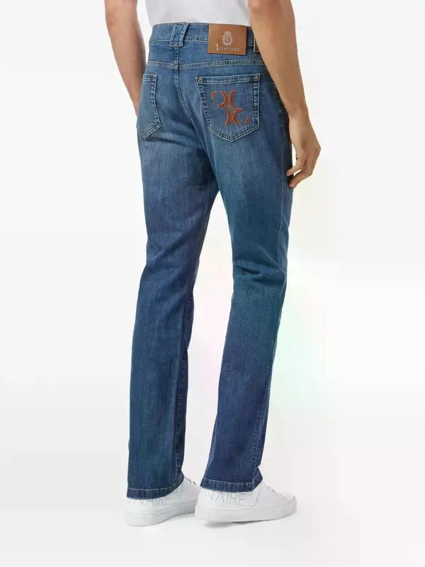 BILLIONAIRE Button Detailed Jeans - Blue