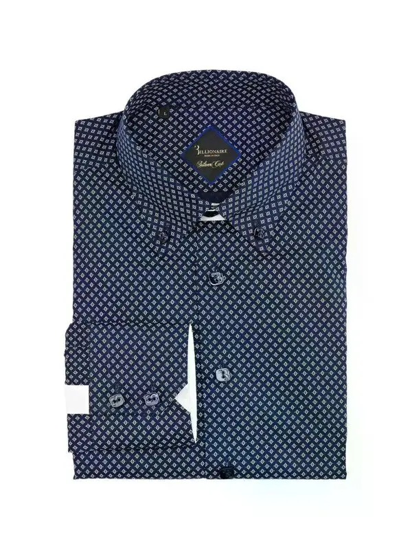 BILLIONAIRE Brody Printed Button-up Shirt