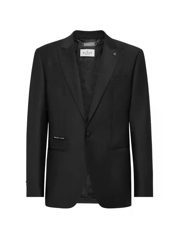 Philipp Plein Smiley Face-print Blazer