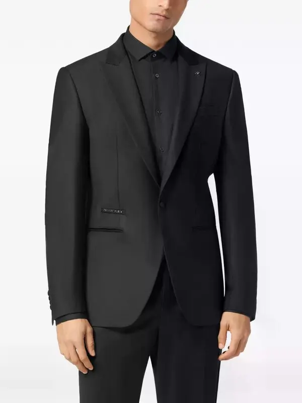 Philipp Plein Smiley Face-print Blazer