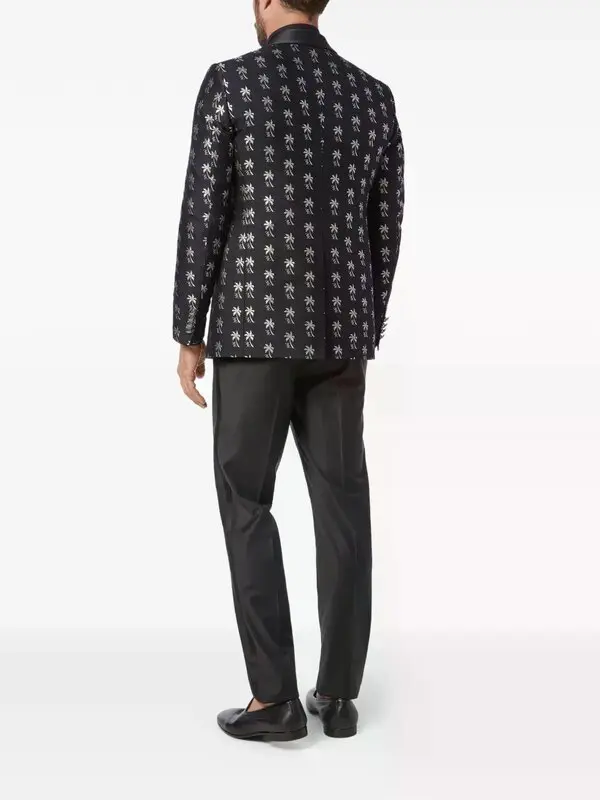 BILLIONAIRE Palms Single-breasted Blazer