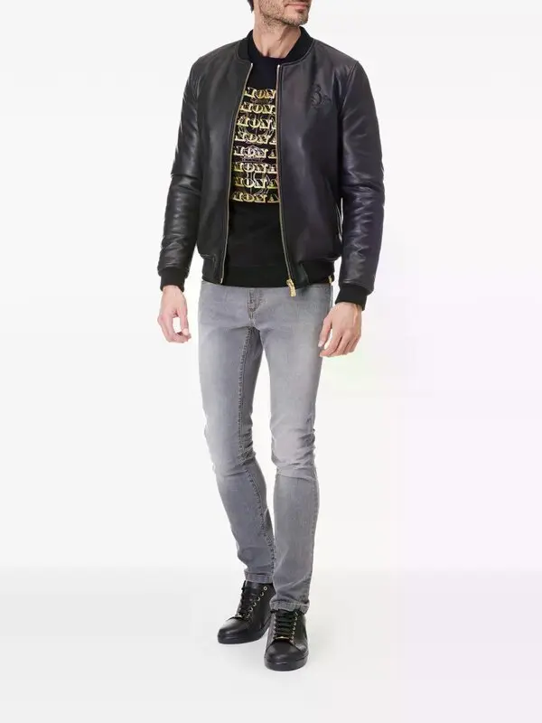 BILLIONAIRE Colin Text-print Sweatshirt