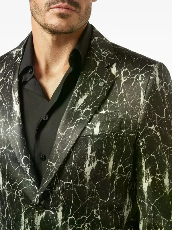 BILLIONAIRE Marbled Blazer