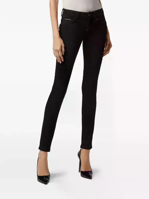 Philipp Plein Slim-fit Jeans - Black