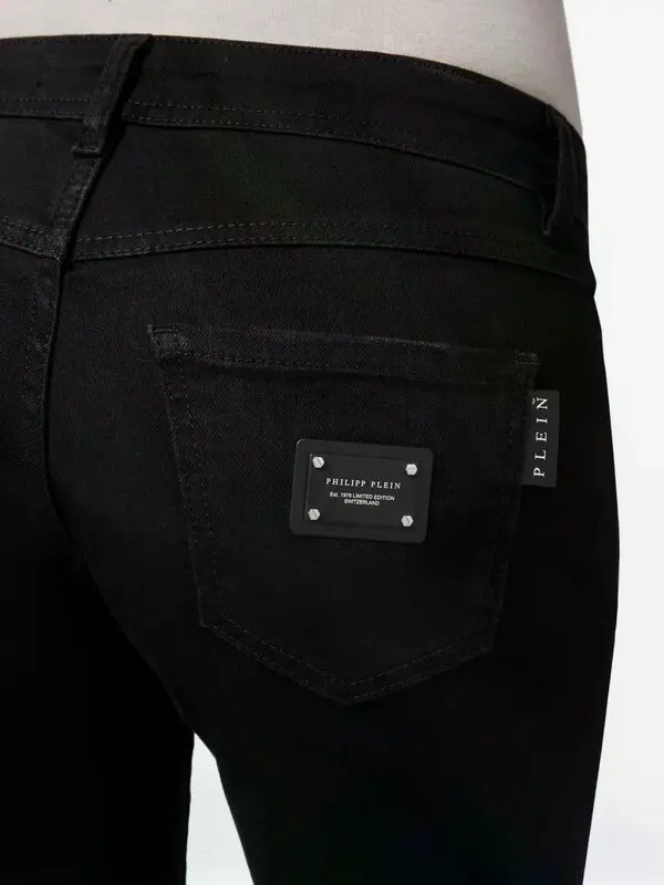 Philipp Plein Slim-fit Jeans - Black