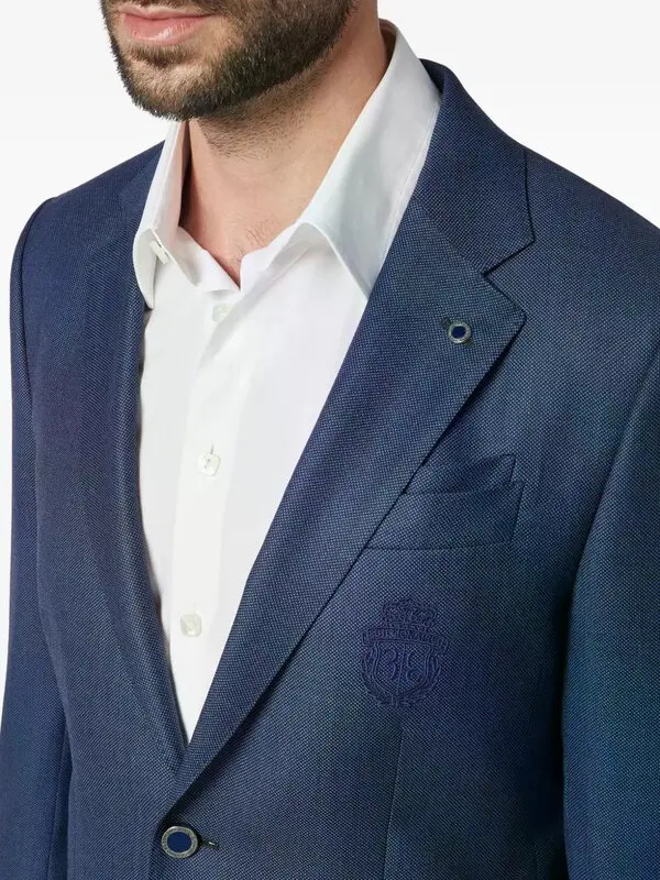 BILLIONAIRE Two-button Blazer - Blue