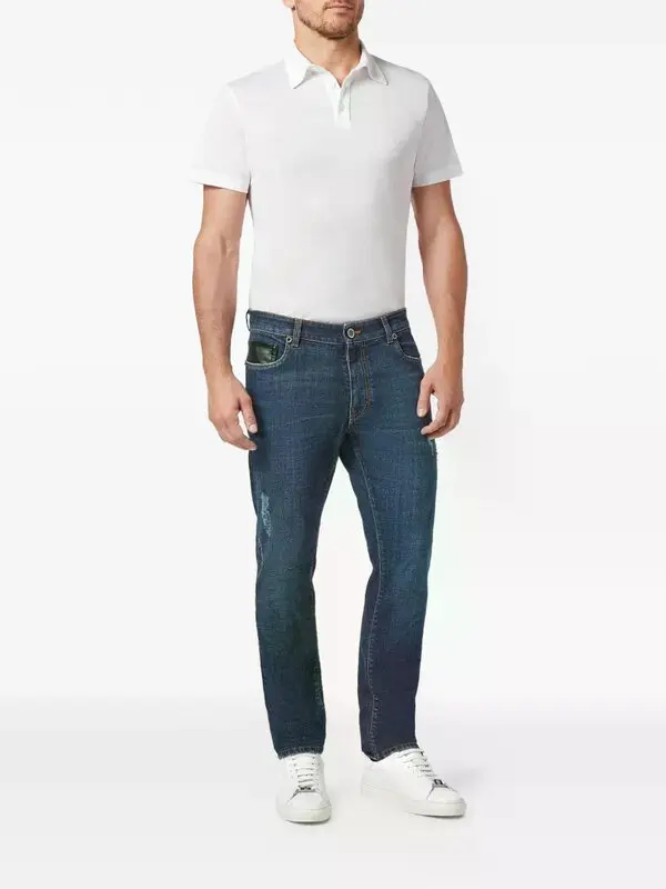 BILLIONAIRE Five-pocket Jeans With Metal Detailing